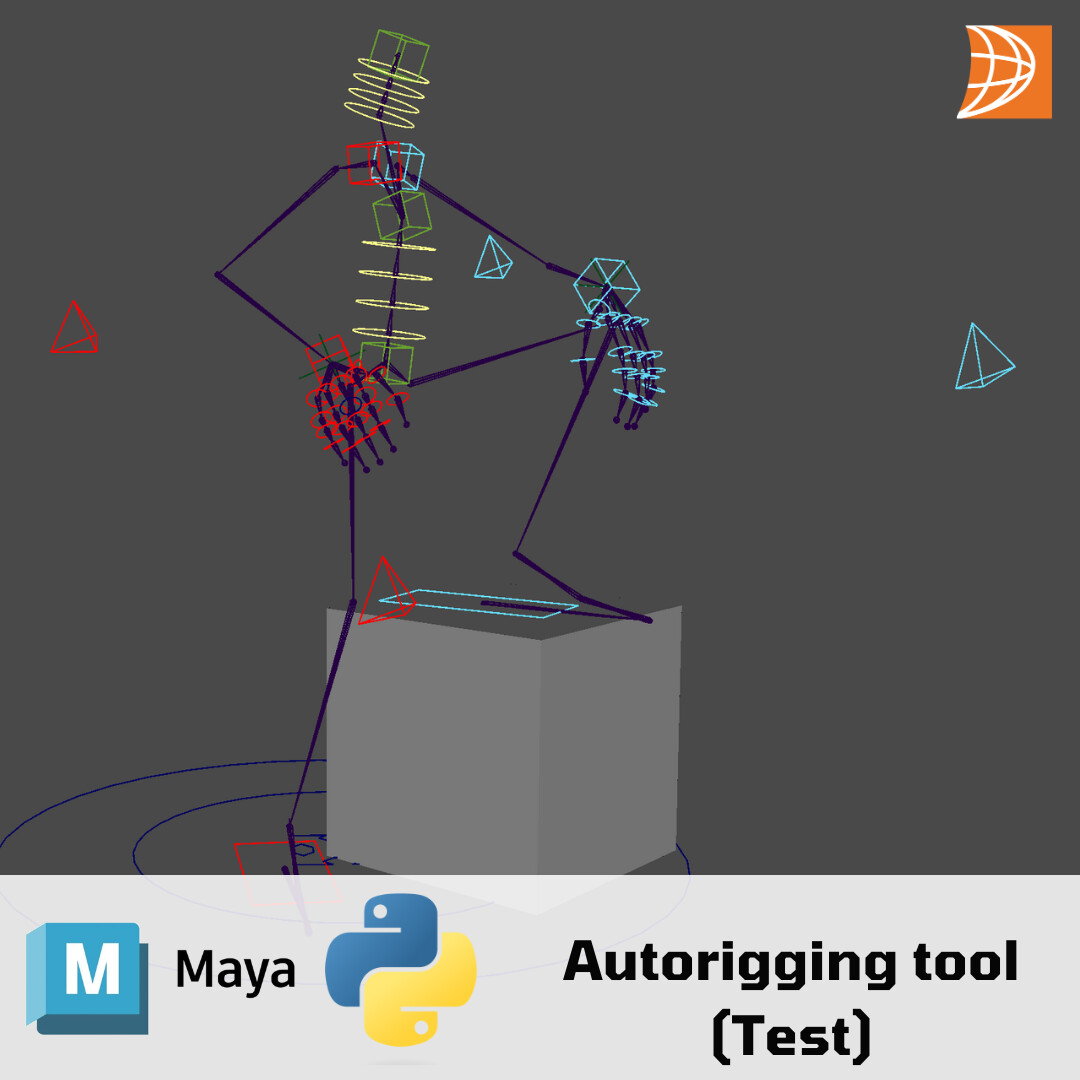 ArtStation - [SCRIPTING] Autorigging tool