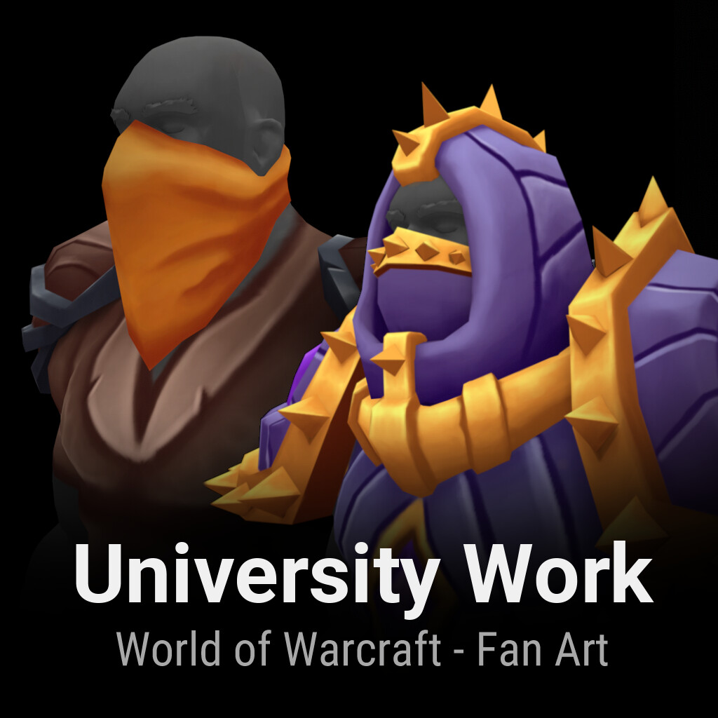 ArtStation - Handpainted "High level" and "Low Level" Leather Armor ...