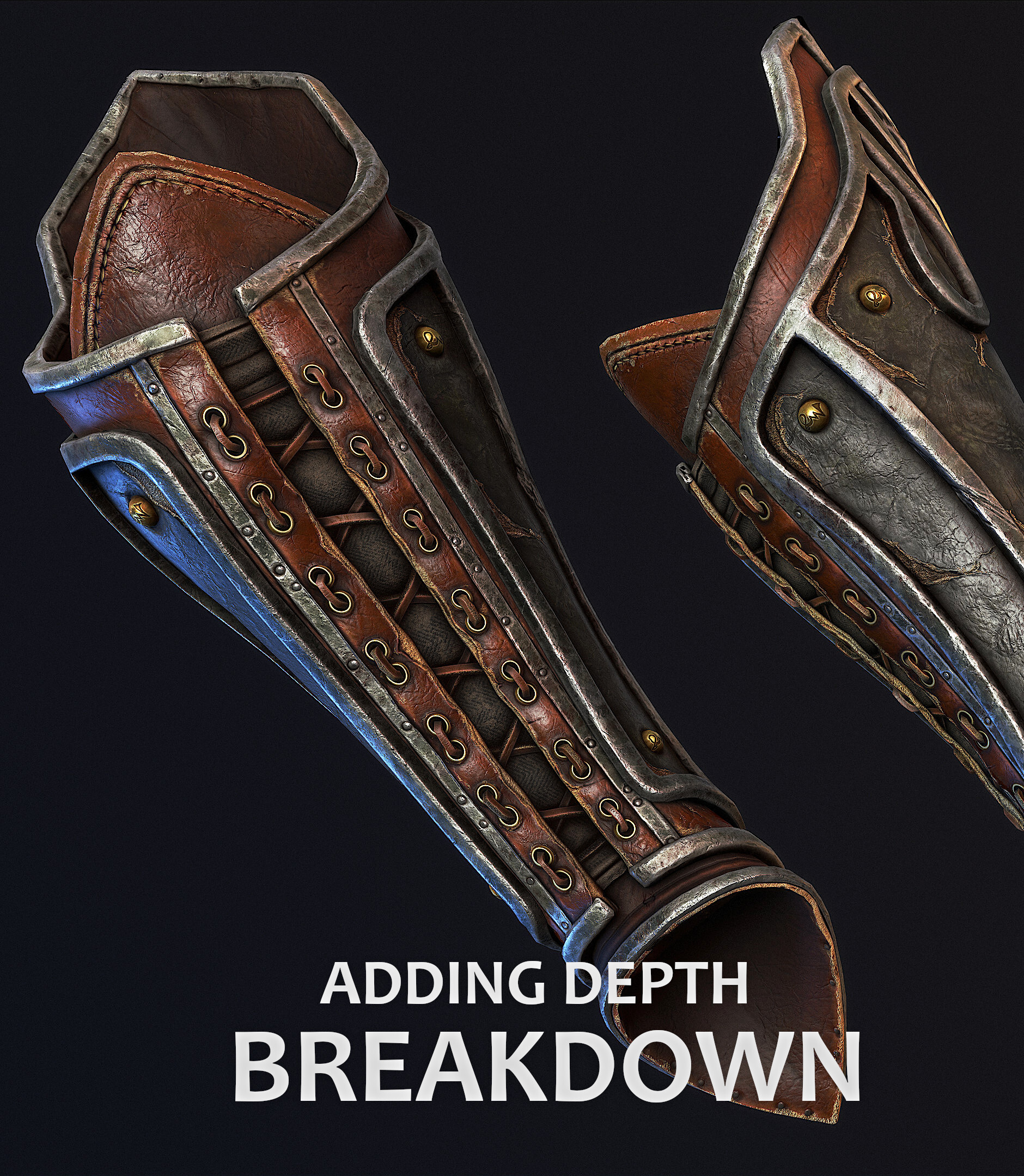 ArtStation - Adding Uepth_Using_AO_Breakdown