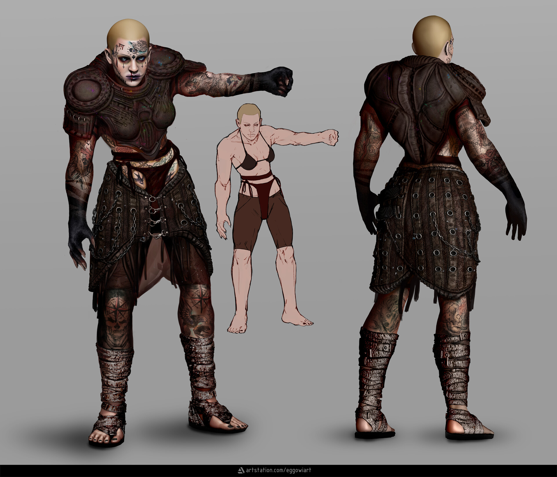 ArtStation - Boss- Raider Queen