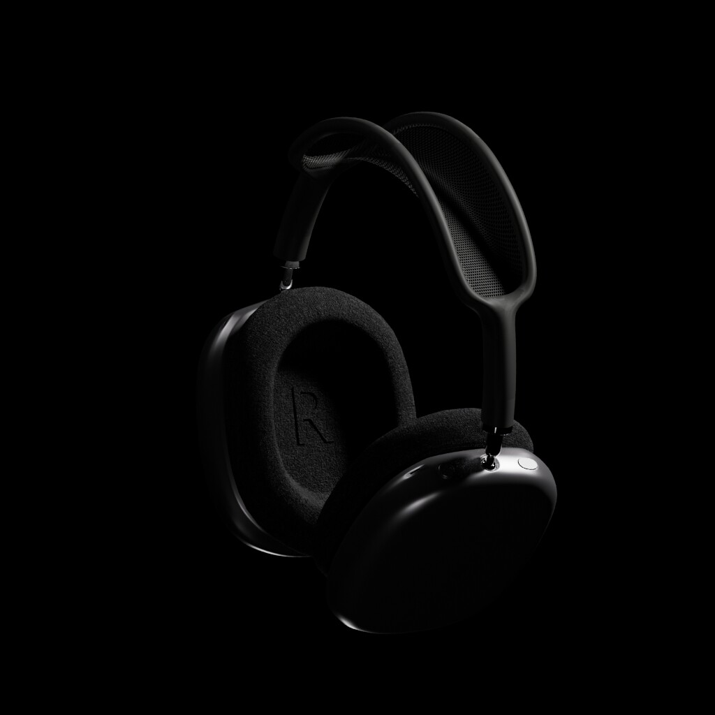 ArtStation - Audiosphere Unleashed: AirPods Max