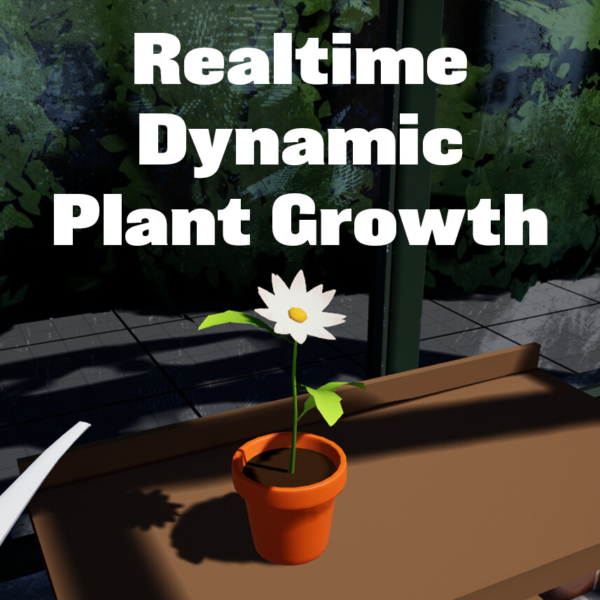 ArtStation - WIP - UE5 Plant Growing Mechanic