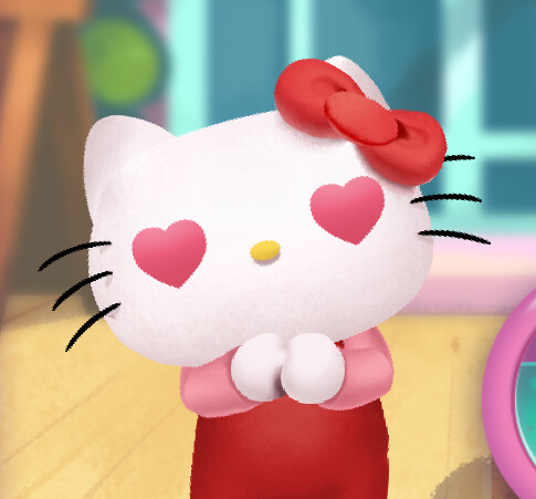 ArtStation - TBA Hello Kitty Game | Spine Animation | Win