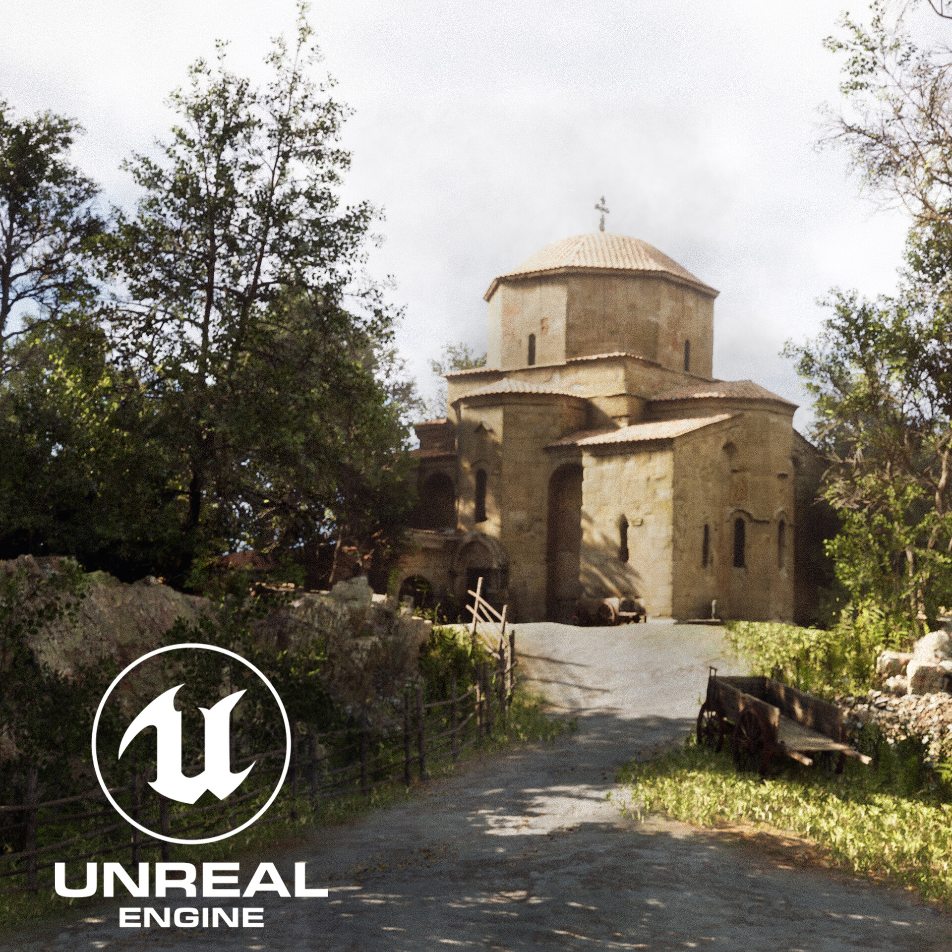 ArtStation - Monastery Scene|Real-time|UE5