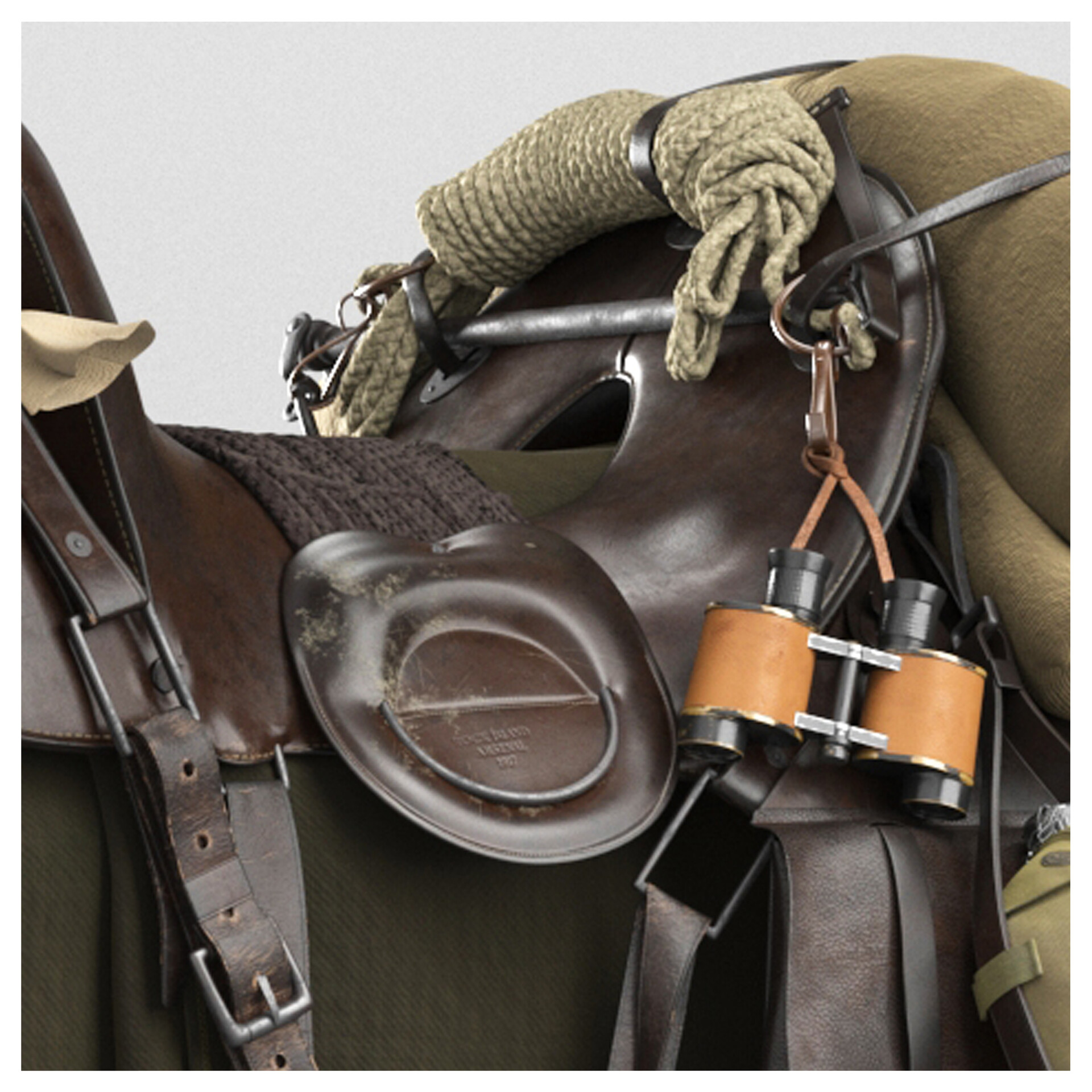 ArtStation - WW1 SADDLE