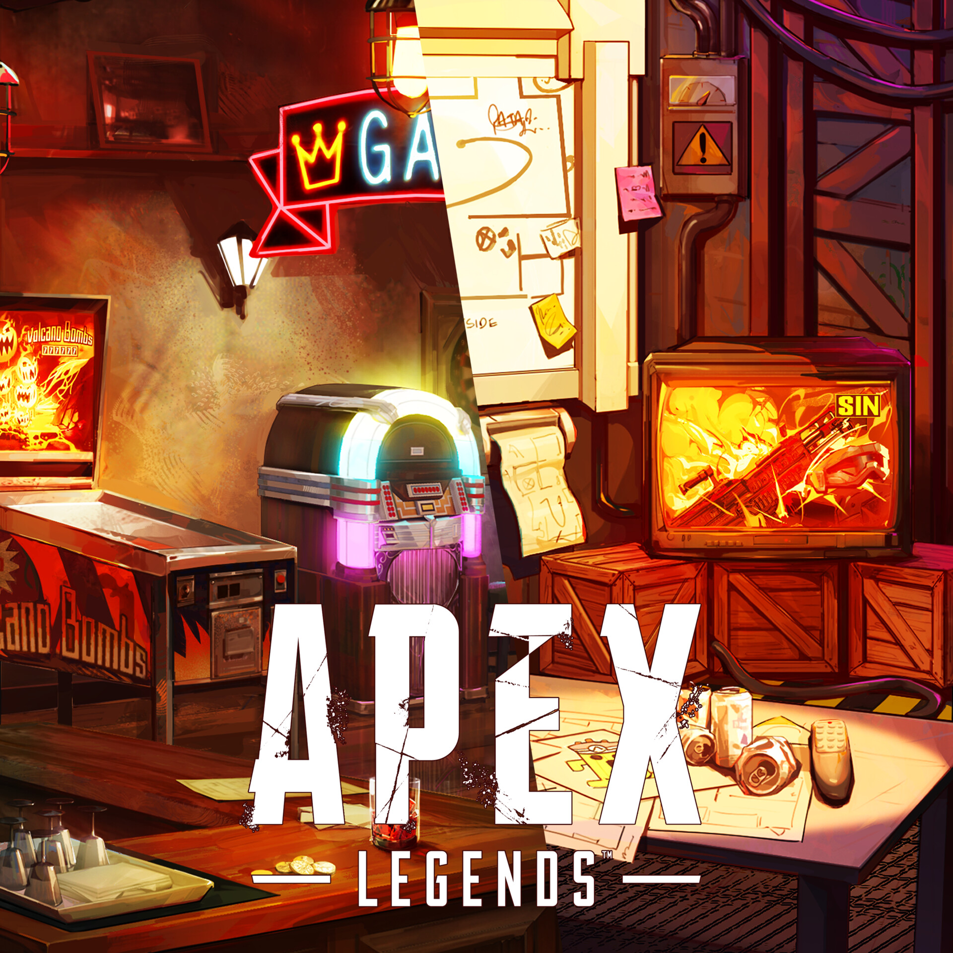 ArtStation - Apex Legends FINAL FANTASY Collab // Universal Frames