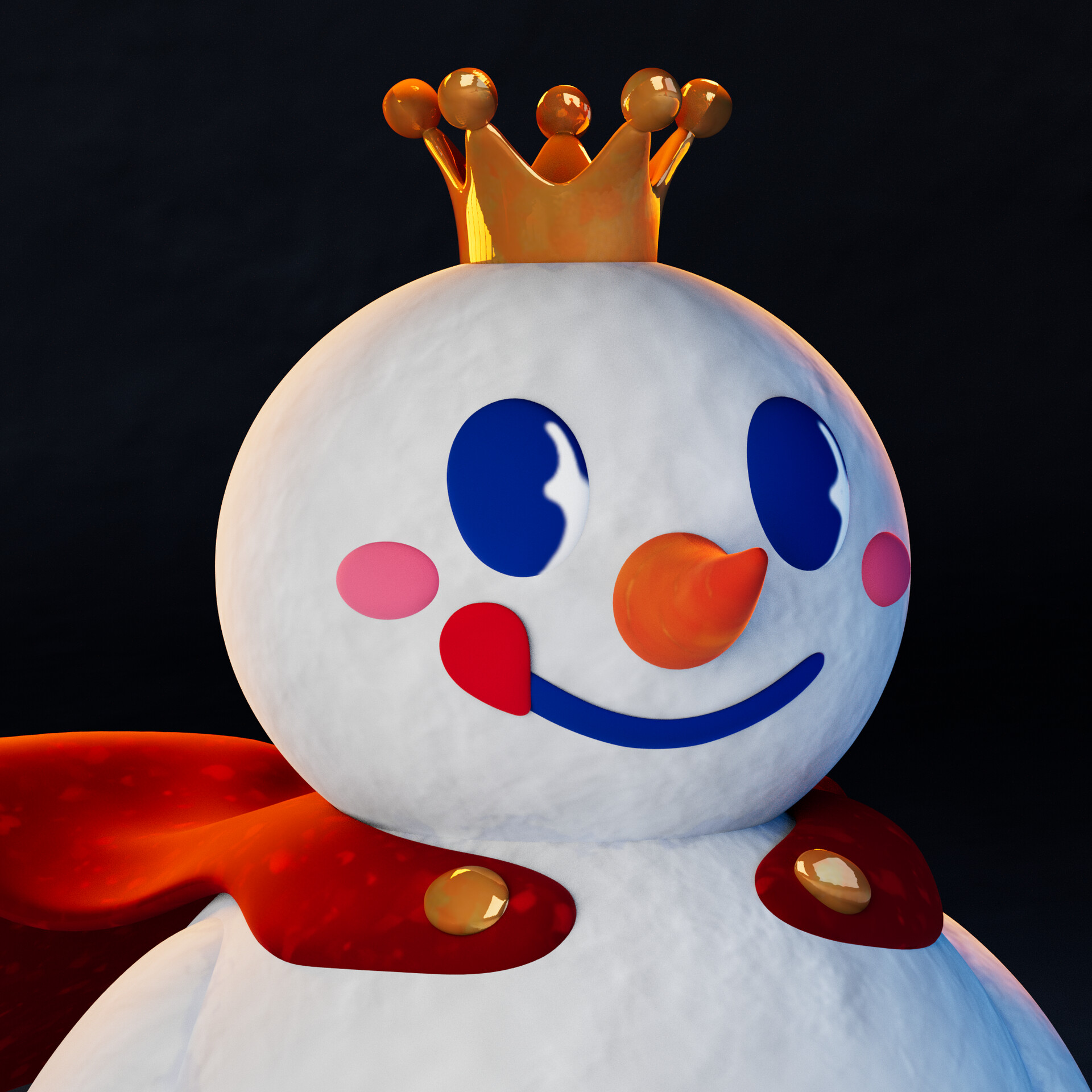 ArtStation - Mixue Snow King Fanart