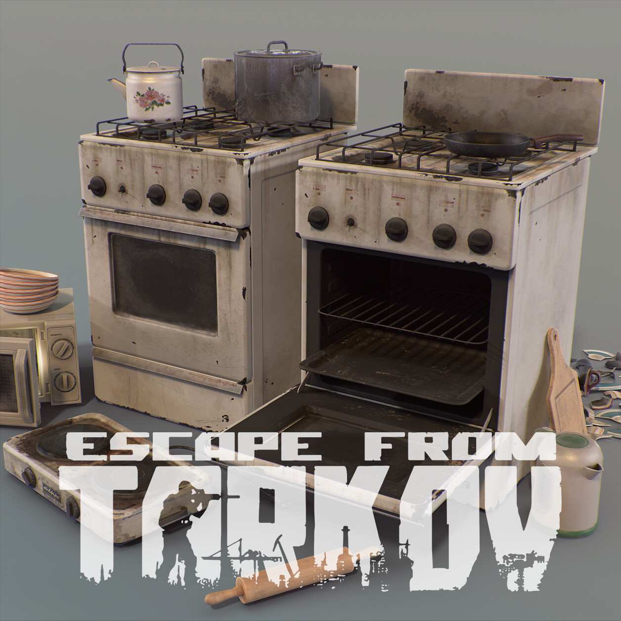 ArtStation - Props part_01 // Escape from Tarkov