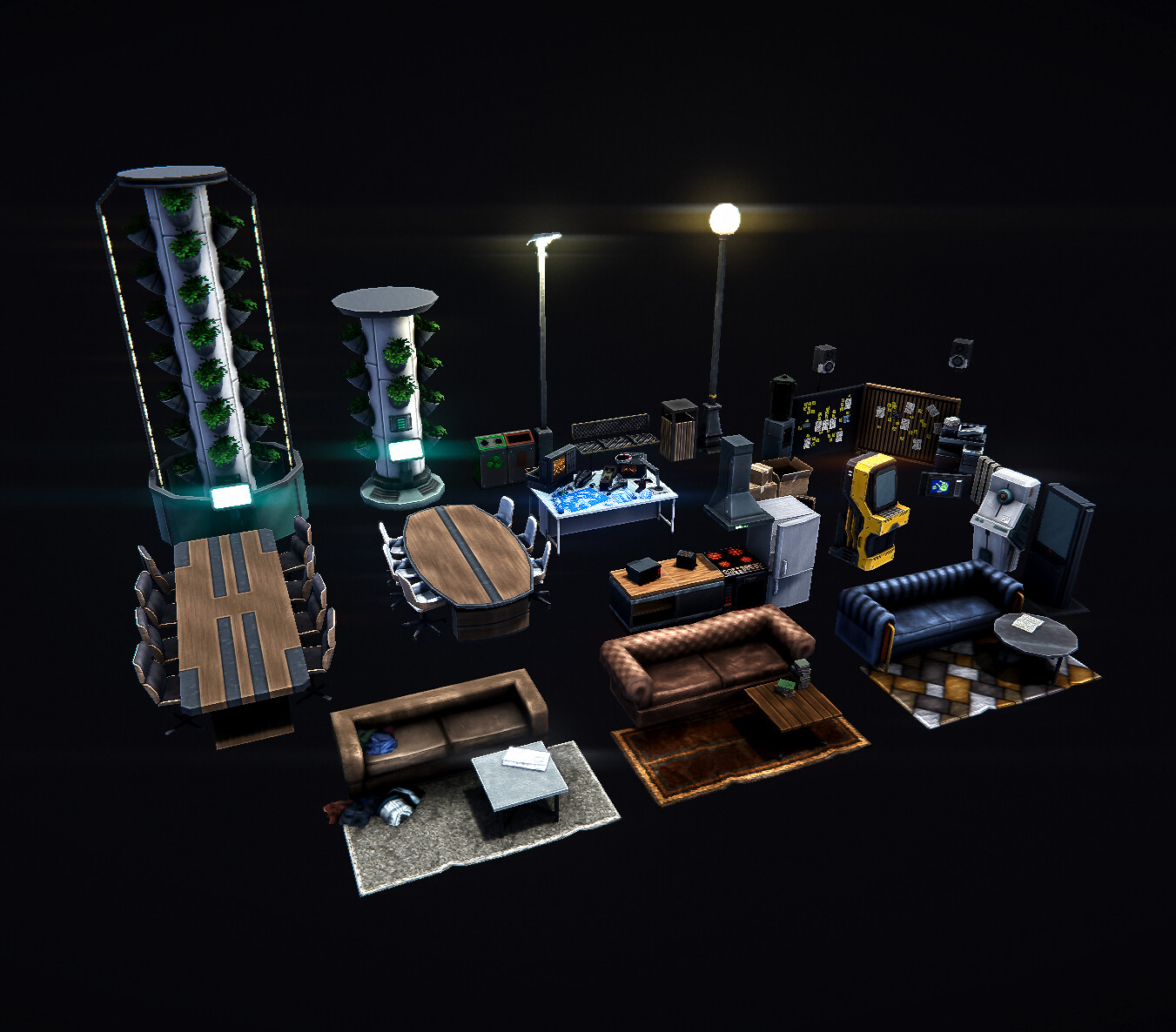 ArtStation - 3D Pixel Art Prop Collection