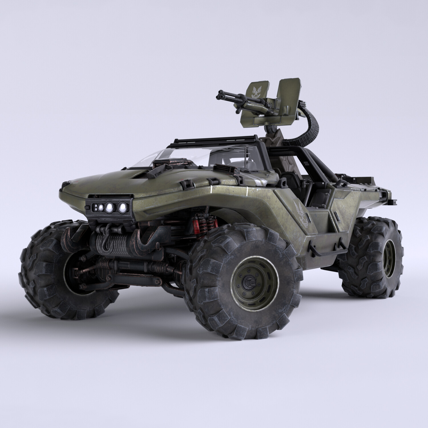 ArtStation - UNSC M12-FAV Warthog