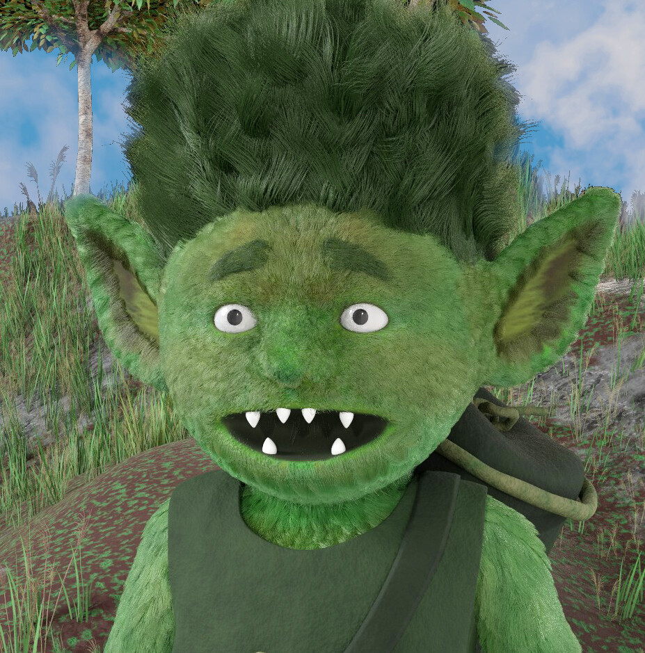 ArtStation - Green Troll