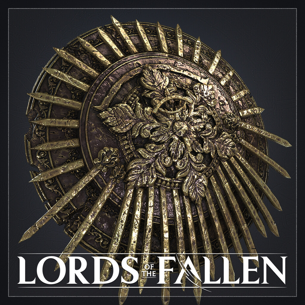 ArtStation - Lords of the Fallen - Shield of Pricing Light