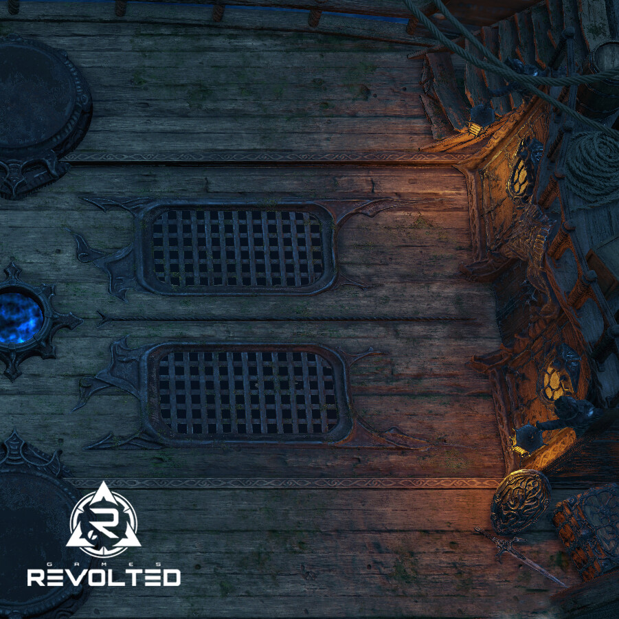 ArtStation - Phageborn - Galleon Battleground