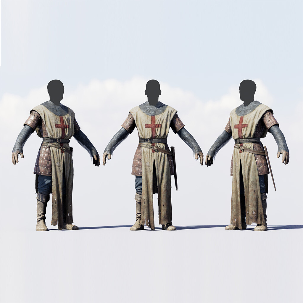 ArtStation - Knights suit