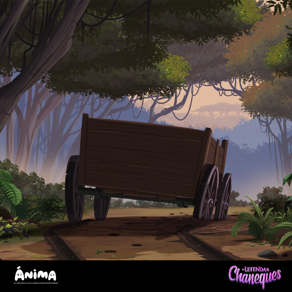 ArtStation - La Leyenda de los Chaneques - Bosque de los Chaneques