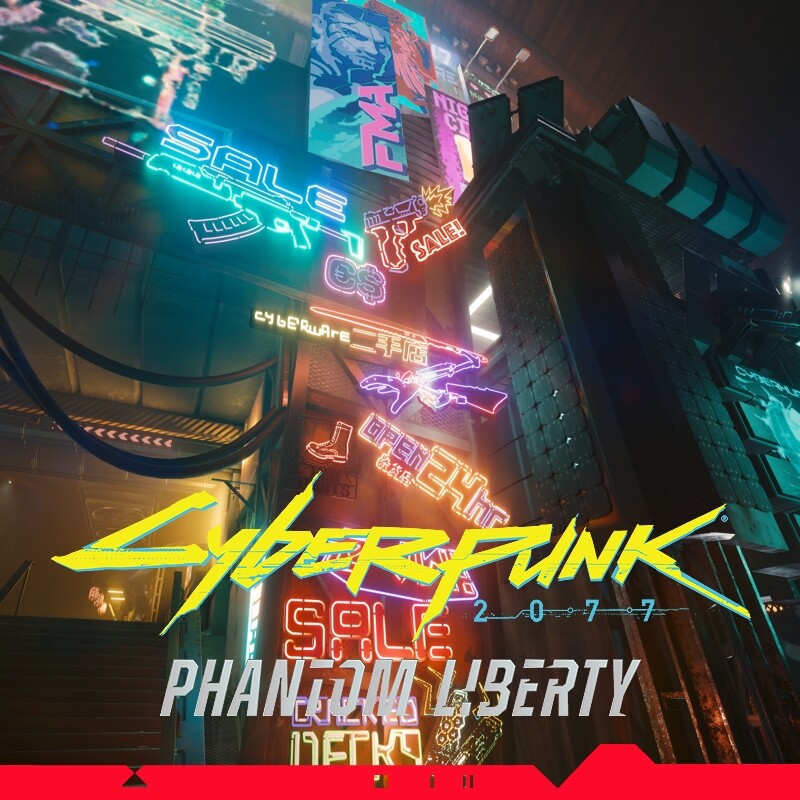 ArtStation - Cyberpunk 2077: Phantom Liberty Neon Signs - Asset