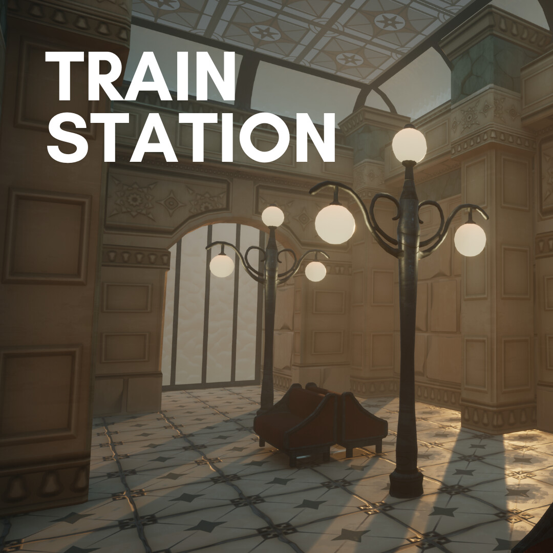 ArtStation - Micro Environment | Waiting at the station