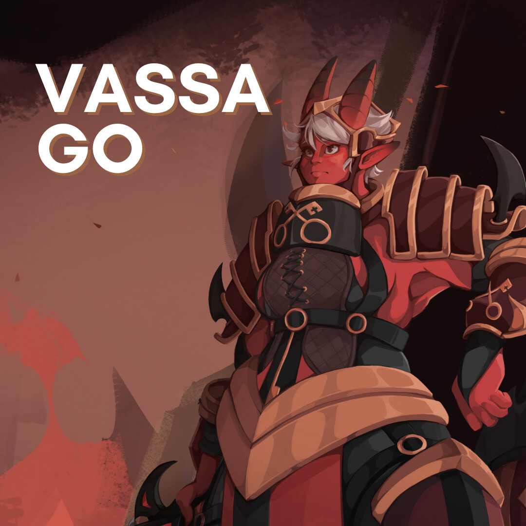 ArtStation - Vassago | Guardian of Hell Concept