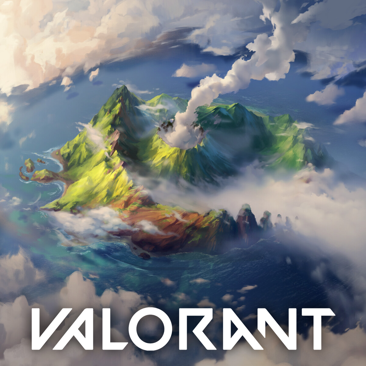 ArtStation - Valorant: WARM UP Background Illustrations