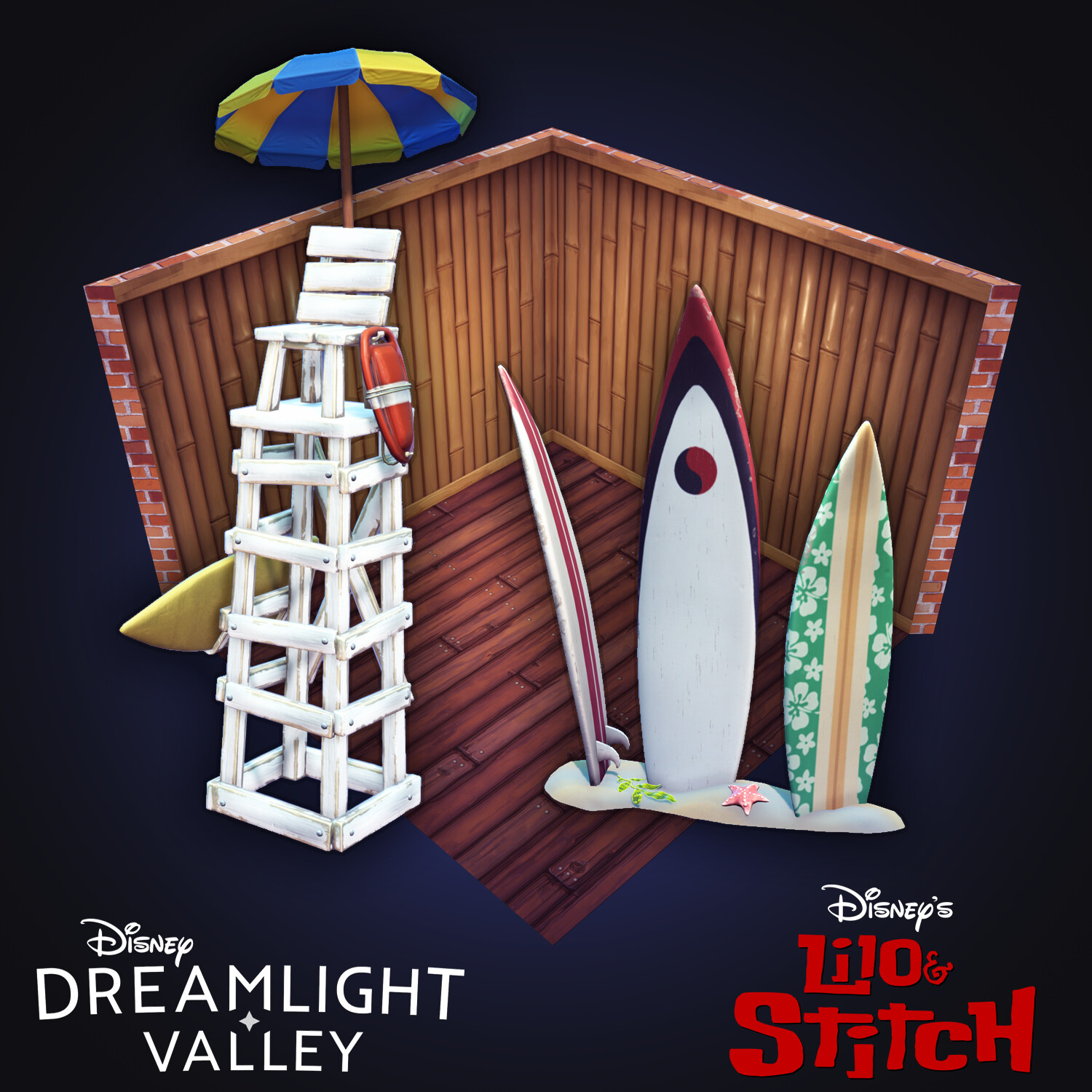 ArtStation - Lilo & Stitch Assets - Disney Dreamlight Valley