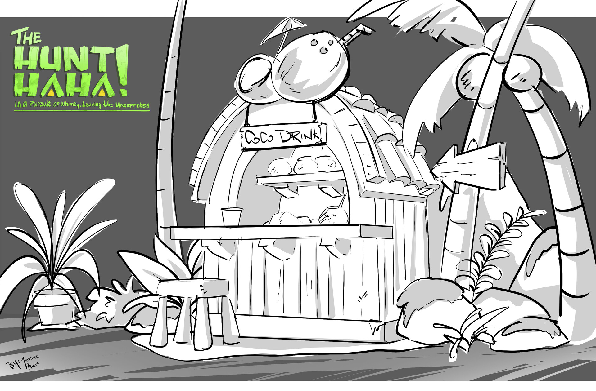 ArtStation - Coco Drink