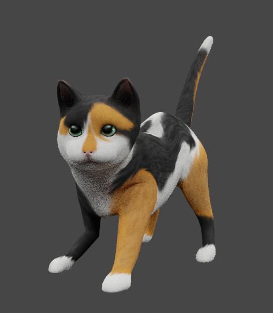 ArtStation - Nova Gorica City Game - Cat