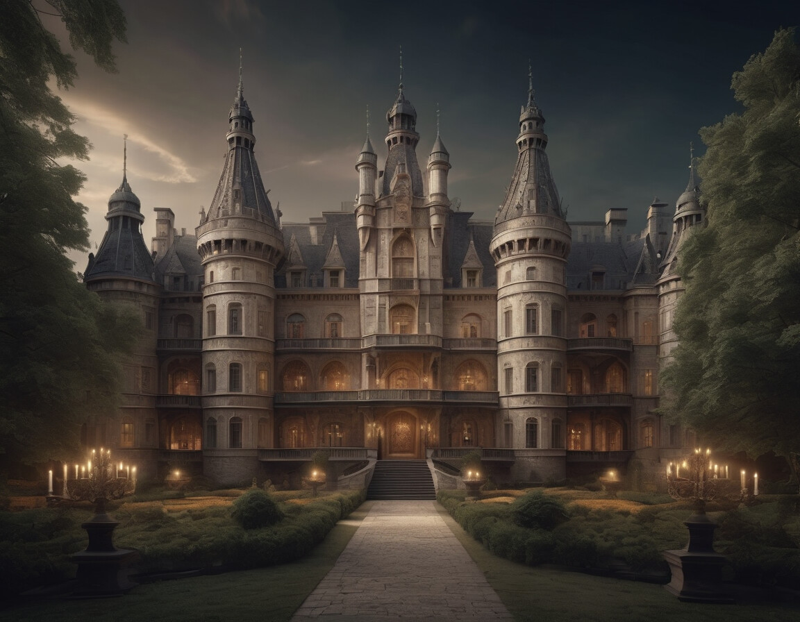 ArtStation - Baroque castles