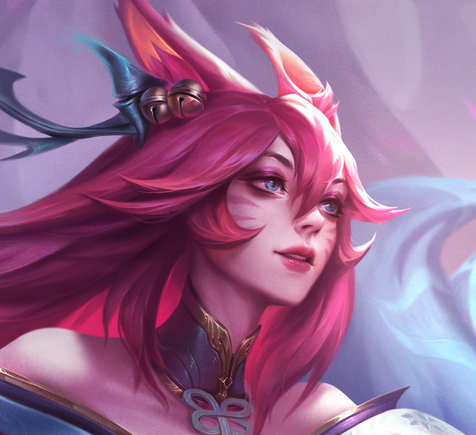 ArtStation - Spirit Blossom Ahri FANART
