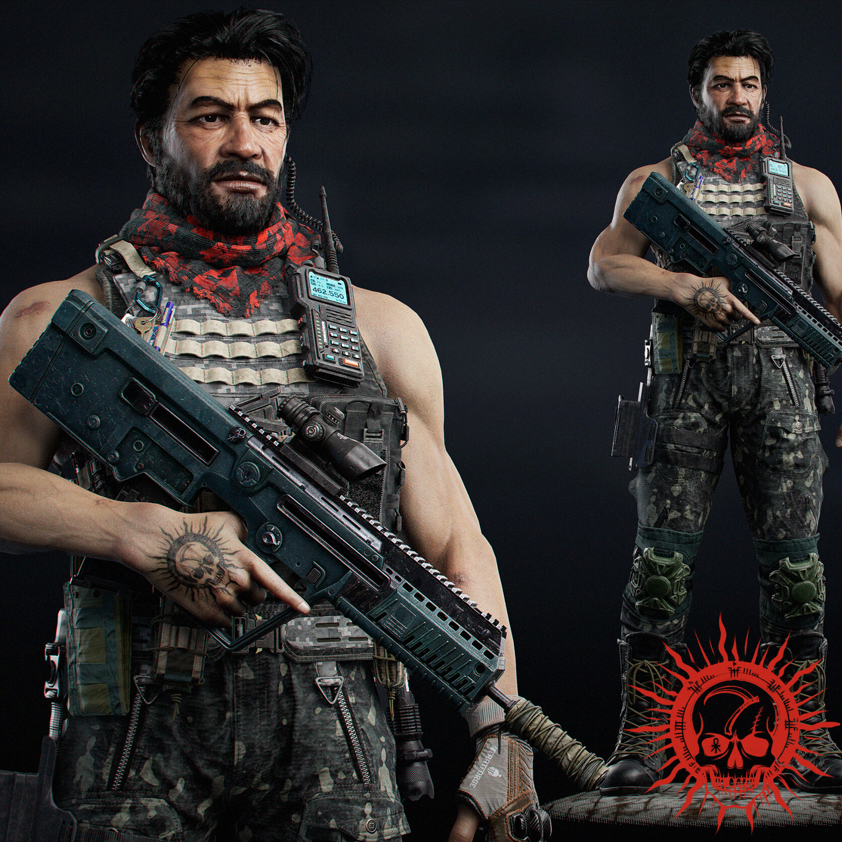 ArtStation - Modern Day Bounty Hunter