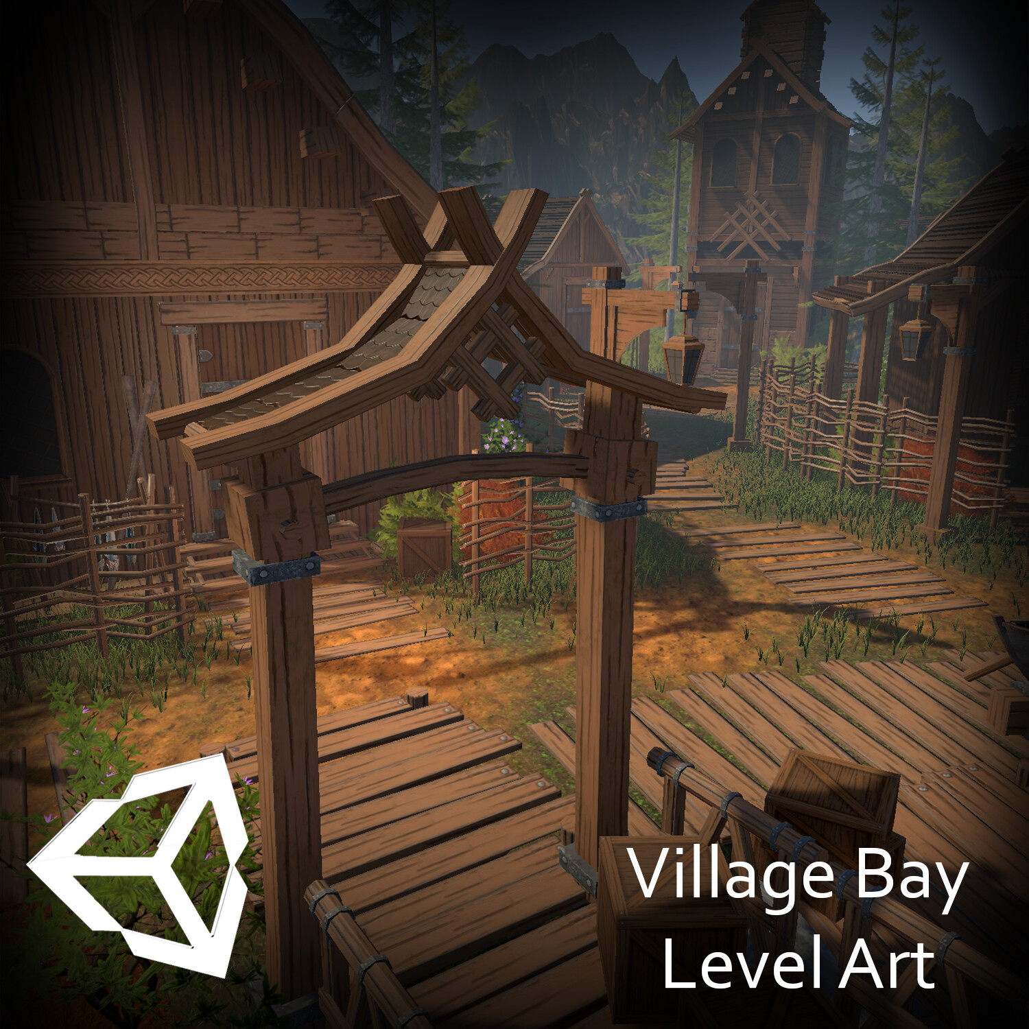 ArtStation - Village Bay - Level Art