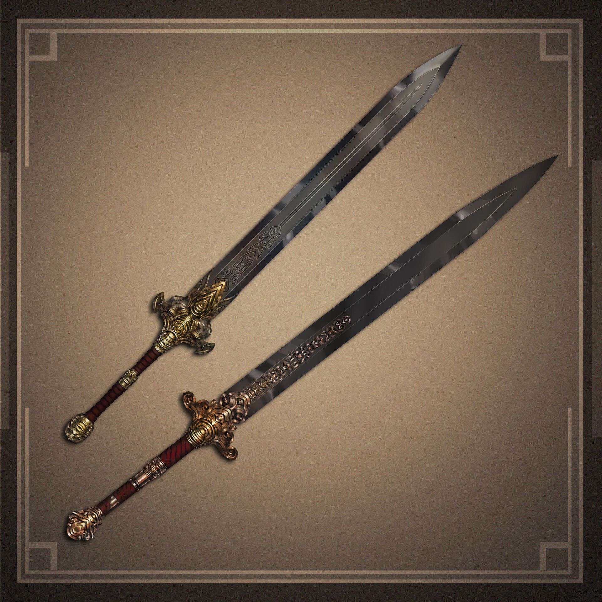 ArtStation - Swords design adoptable 75