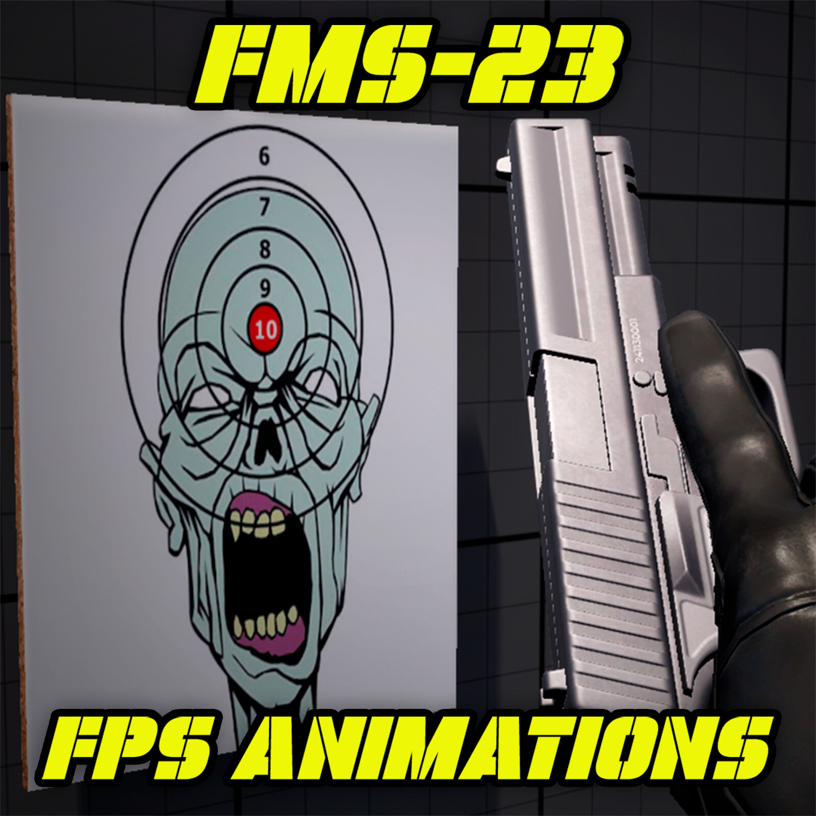 ArtStation - FMS-23 FPS Animations