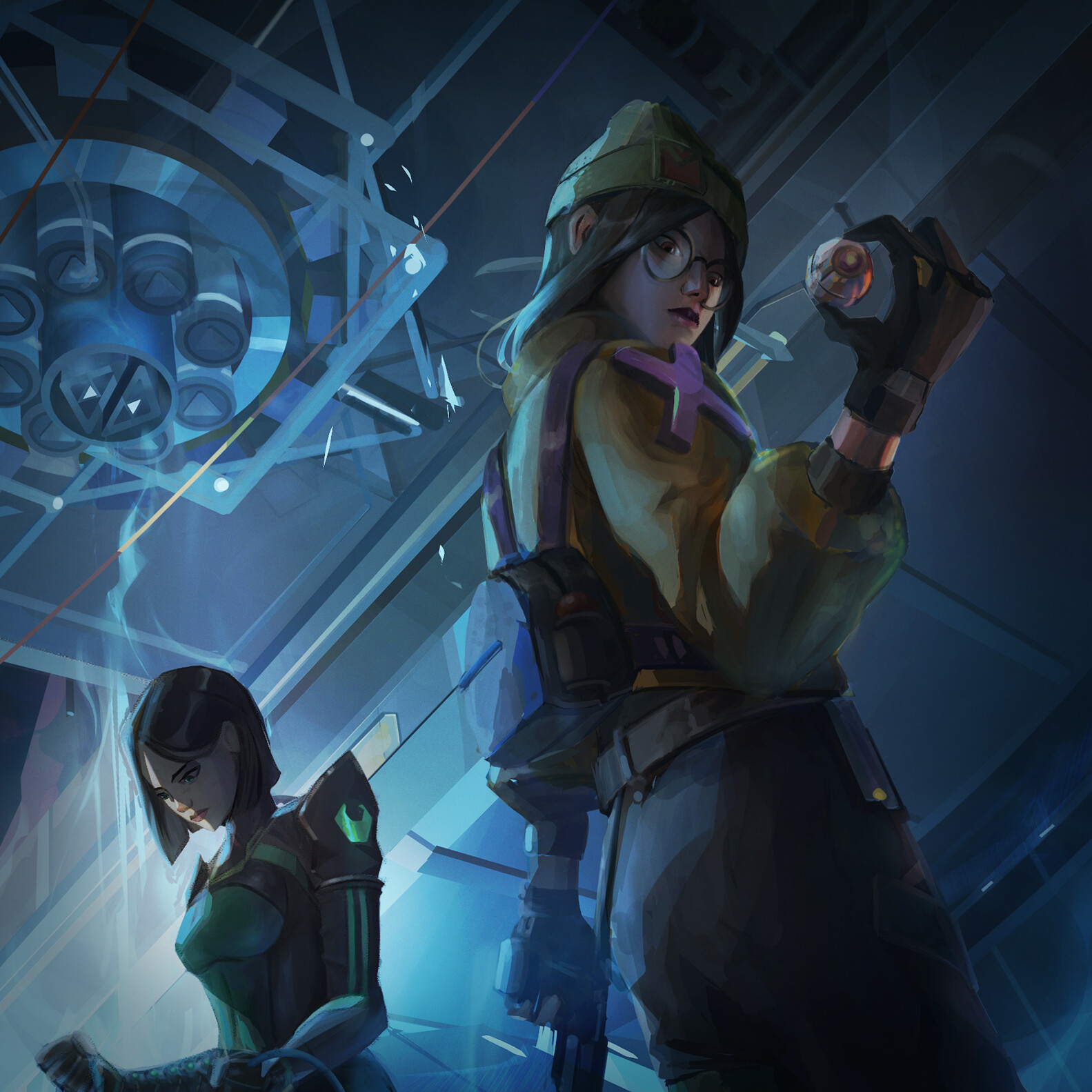 ArtStation - Horrors of Everett Linde - VALORANT FAN ART