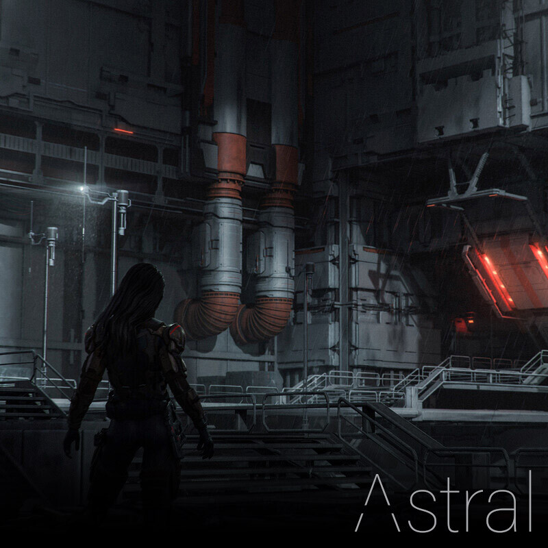 ArtStation - Abandoned facility