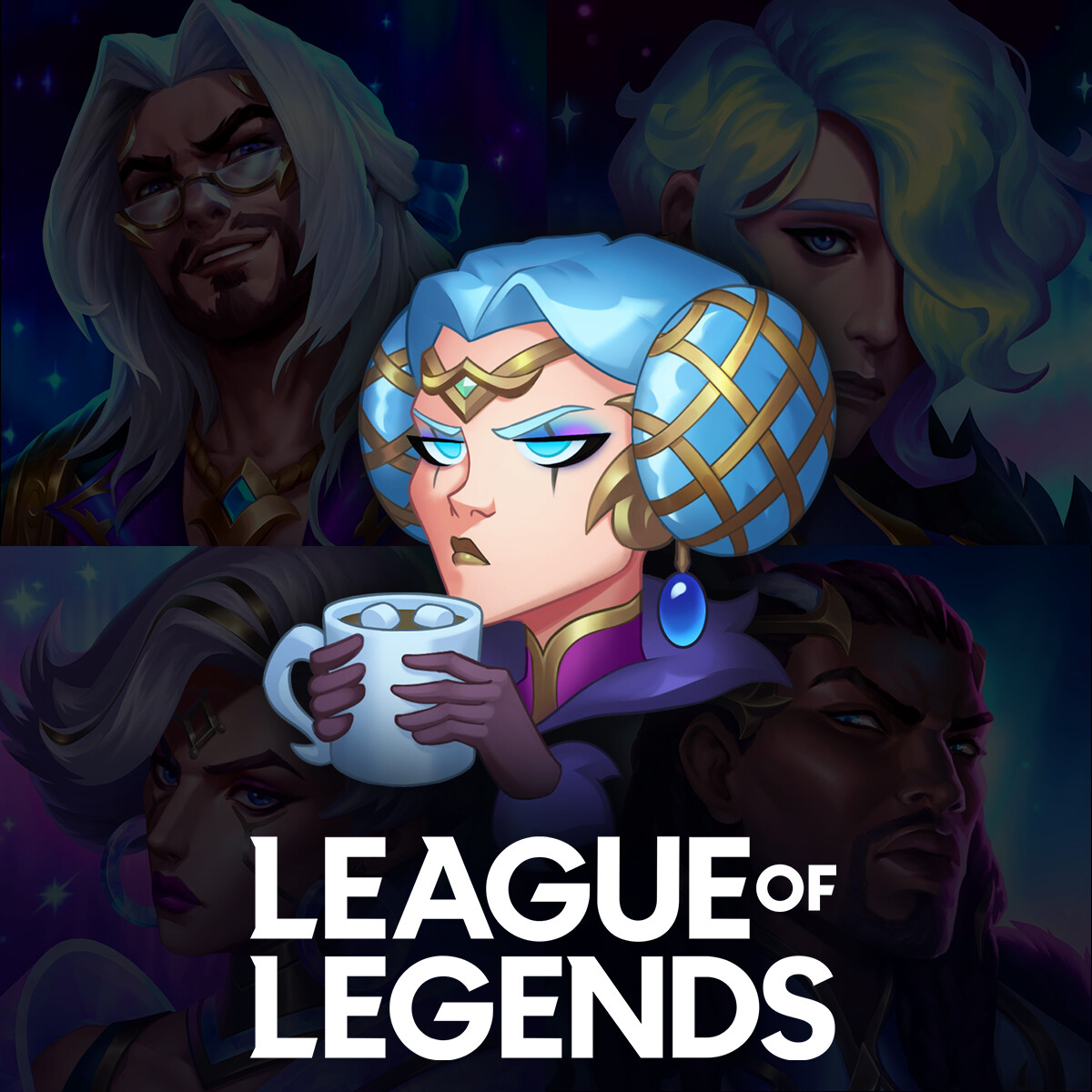 ArtStation - League of Legends: Winterblessed 2023 Icons, Borders, & Emotes