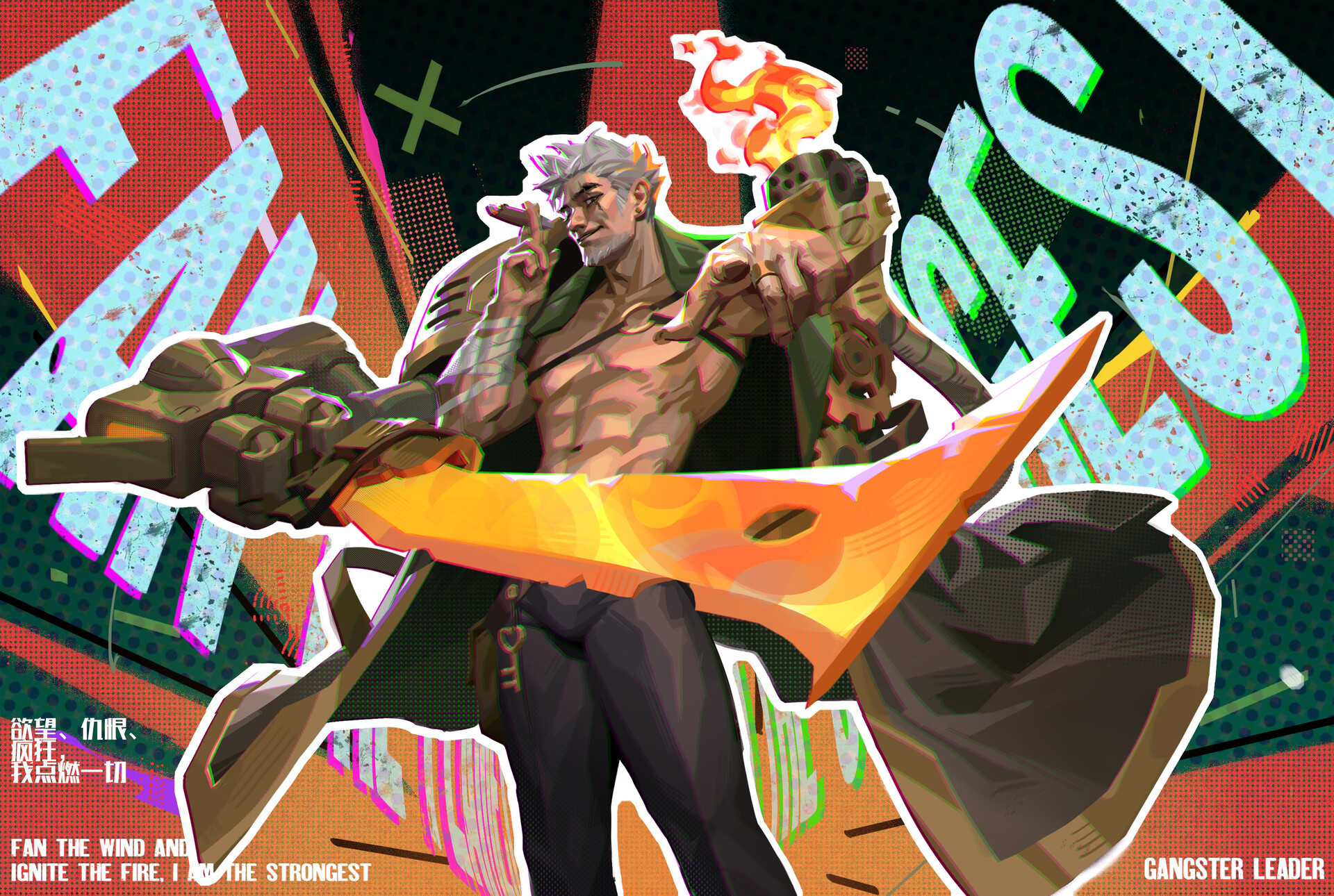 ArtStation - Steam City - Underground Gang Leader