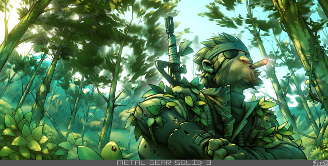 ArtStation - MGS3 fanarts