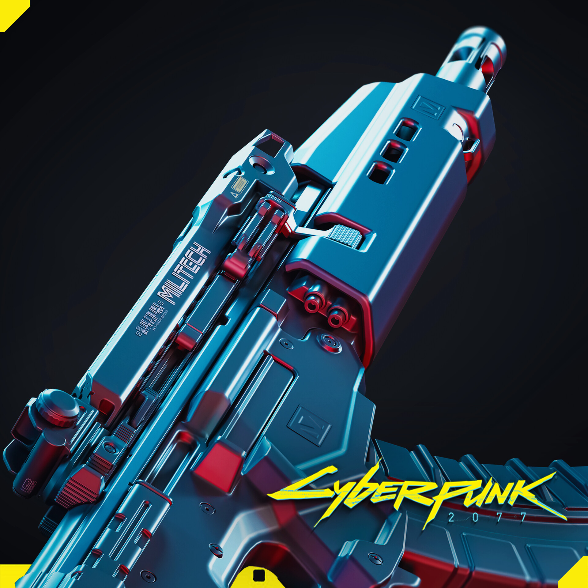 ArtStation - Cyberpunk - Ajax AR