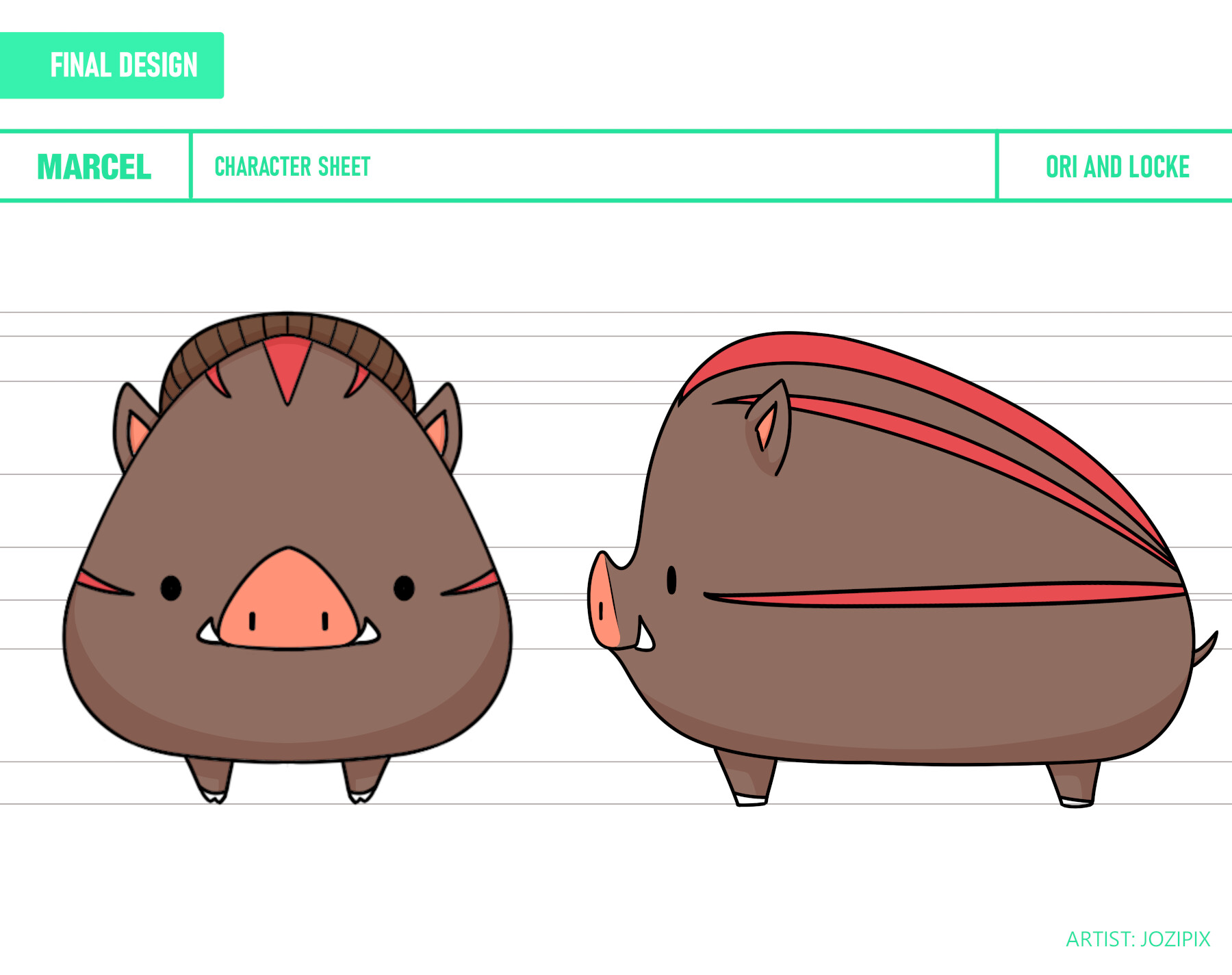 ArtStation - FOCUS : MARCEL - CHARACTER CREATION