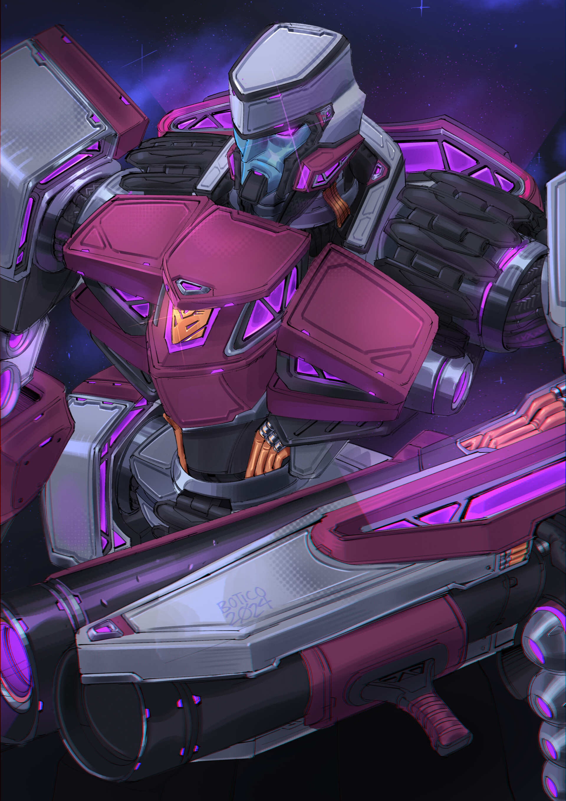 ArtStation - Cosmic Megatron