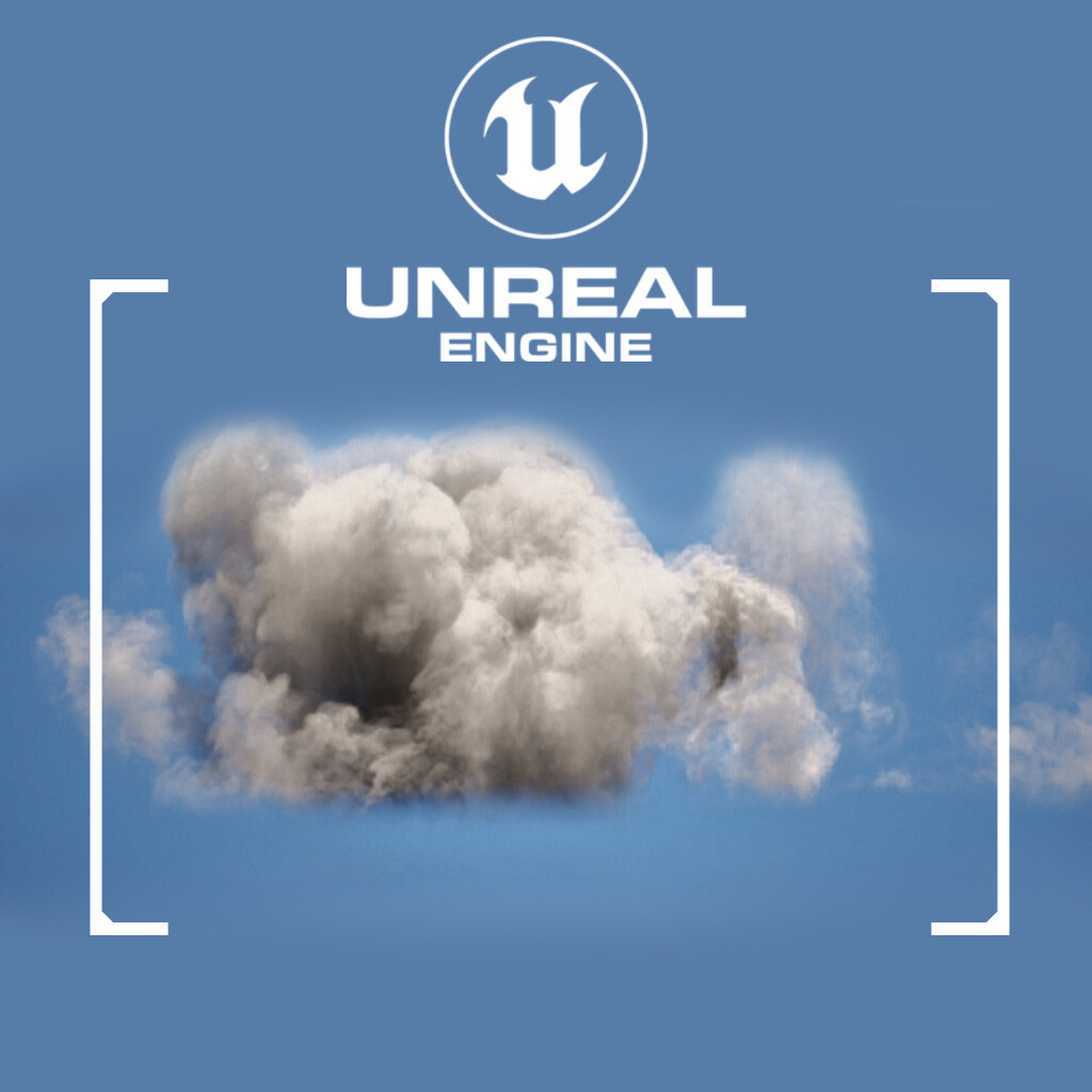ArtStation - Create Volumetric Cloud Inside Unreal Engine 5 | UE5 VDB ...
