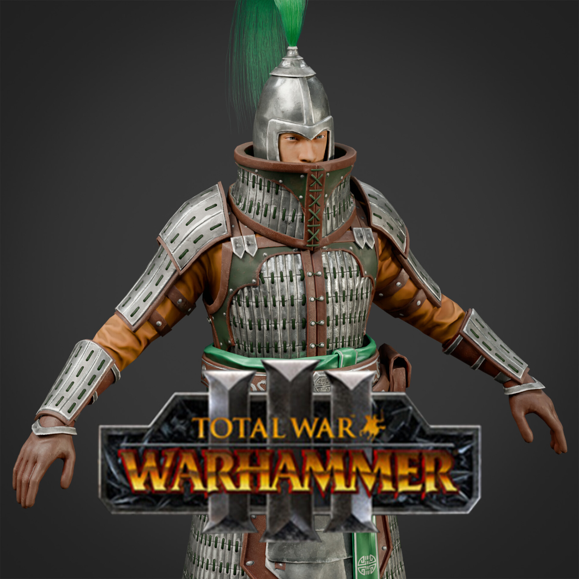 ArtStation - FanArt of Jade Warrior / Total War Warhammer Grand Cathay