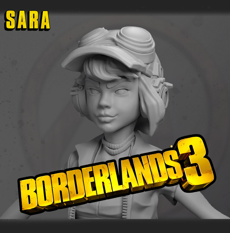 ArtStation - Baby Sara - BL3