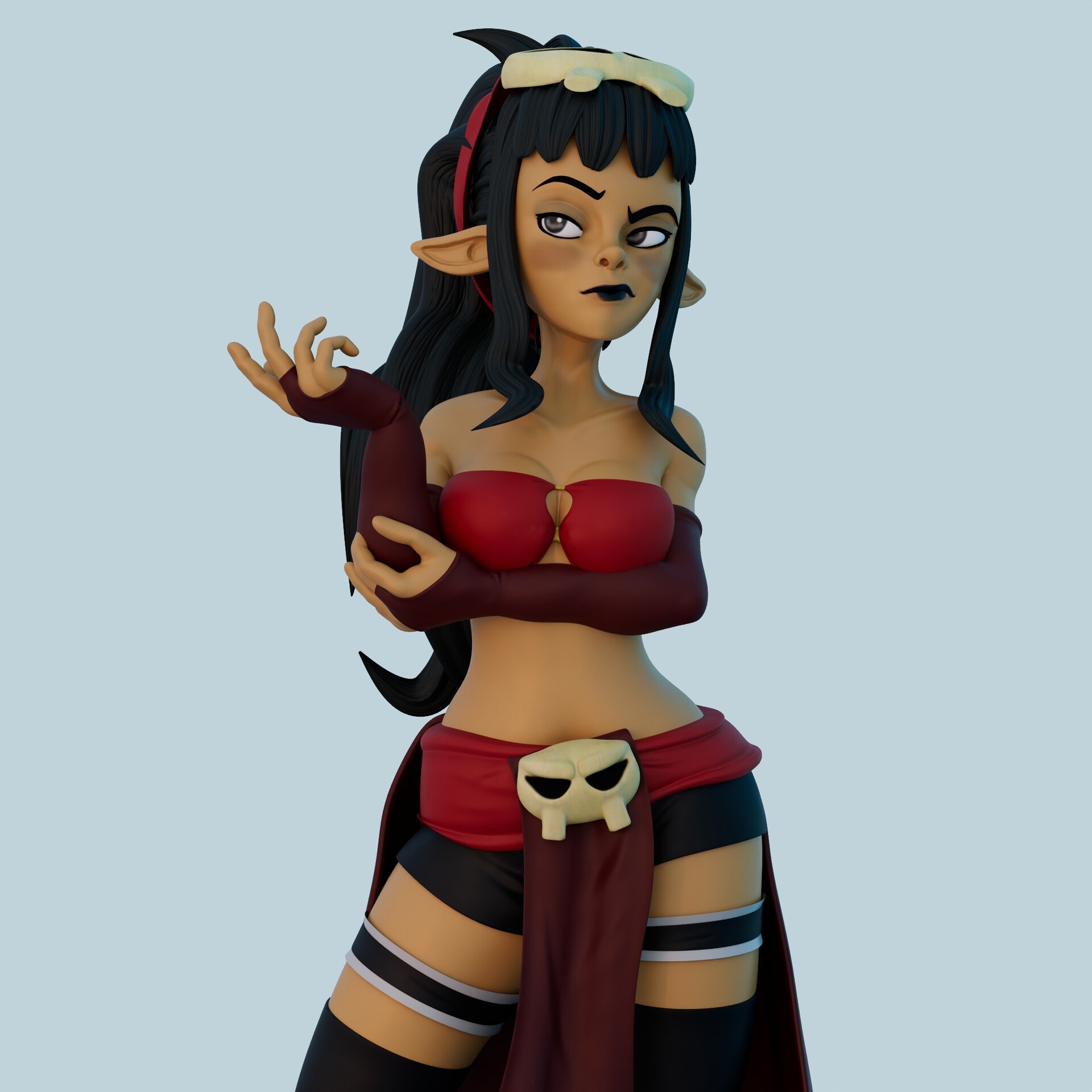 ArtStation - 3D Character - Maude (Wakfu)