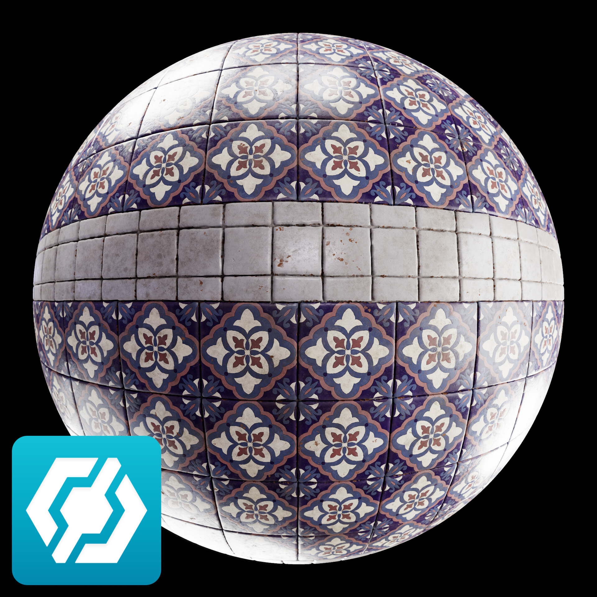 ArtStation - Ceramic Tiles Vintage