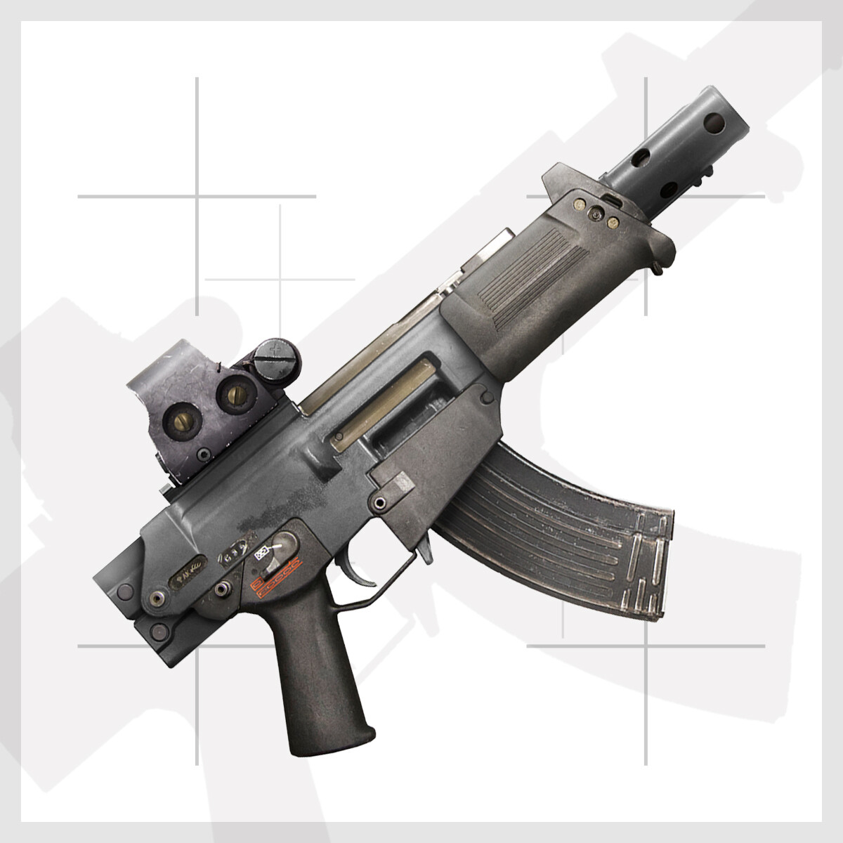 ArtStation - Weapons of the Far Future - Galactic Armed Forces Vanguard Assault Slugger