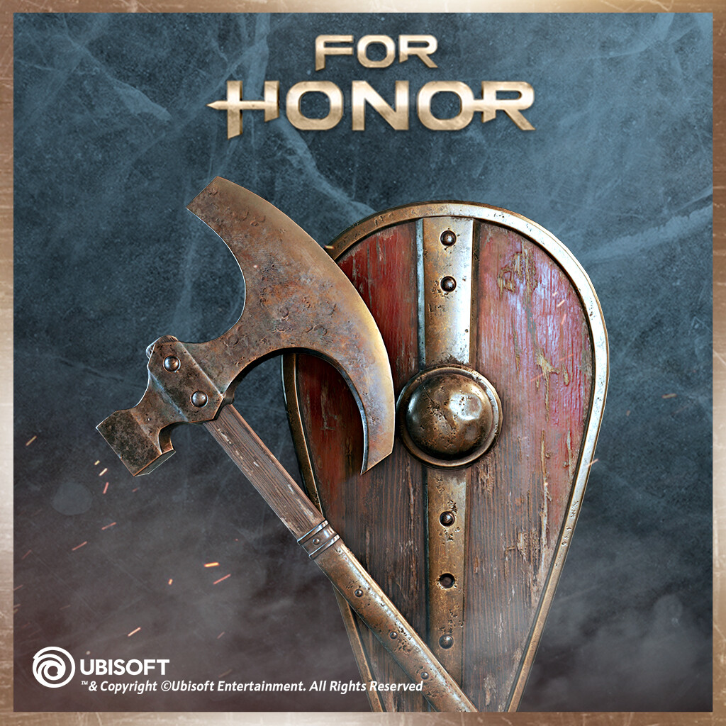 ArtStation - For Honor - Varangian Guard Weapon