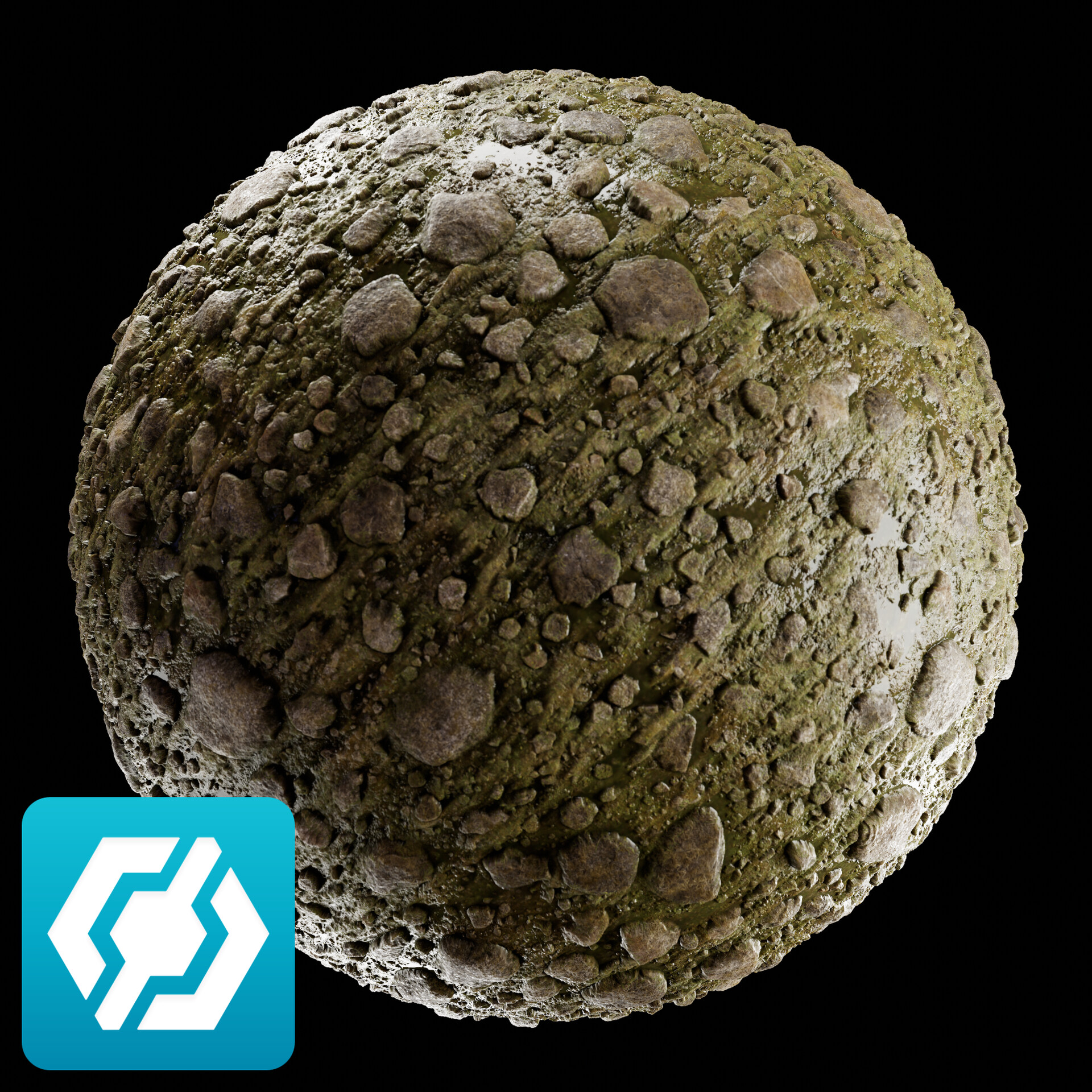 ArtStation - Shore Stone Wet