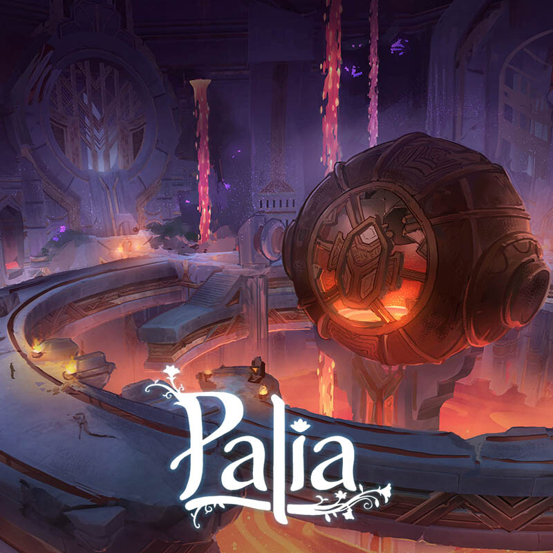 ArtStation - Palia Temple of the Flames