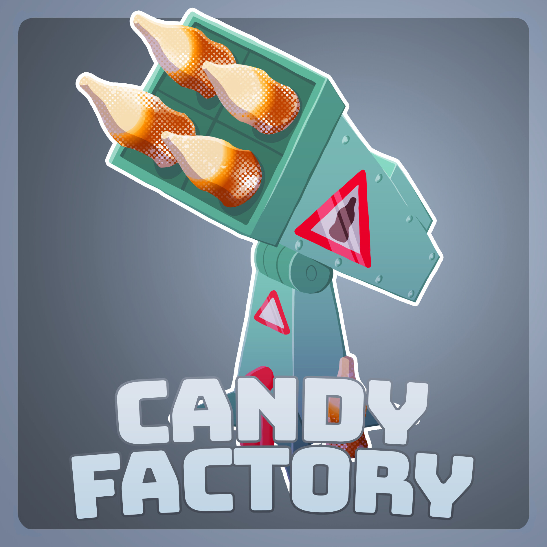 ArtStation - Candy Factory Tower Defence Game Turrets and Assets